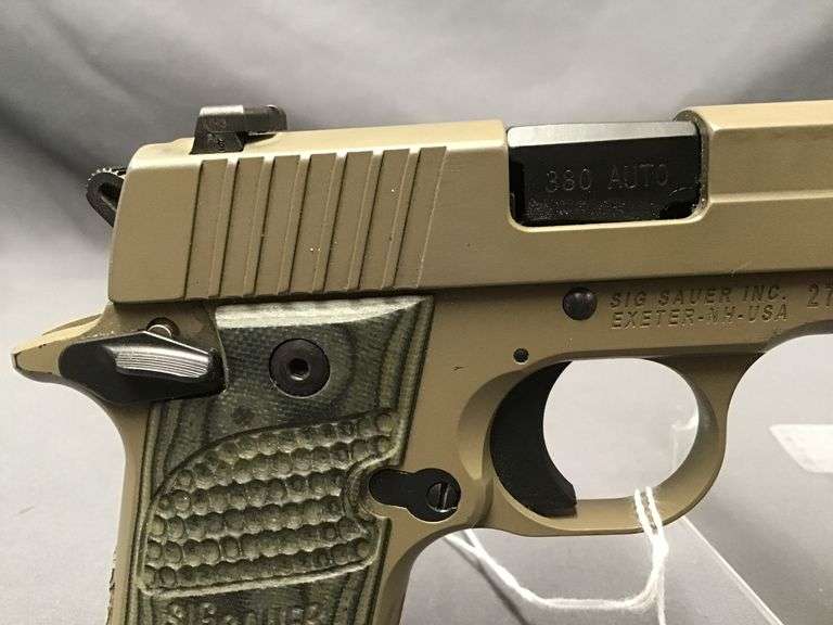 Sig Sauer Scorpion P238 .380 Caliber, 5+1 Shot, with (2) 5-Shot ...