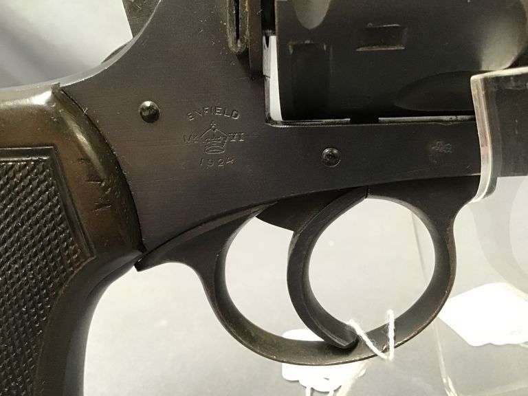 Enfield Webley 45 ACP Top Break British Revolver, Built Well, Converted ...