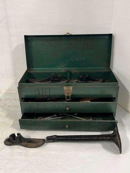 Park tool box, Model No. P22N, with various cobbler tools, wrenches ...