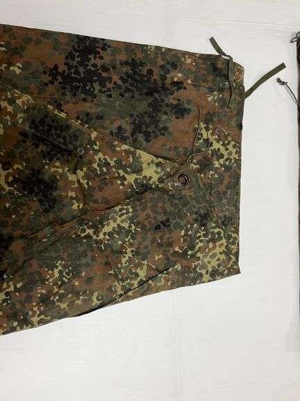 German military 6' x 6' tarp and half fleck shelter tarp - Albrecht ...