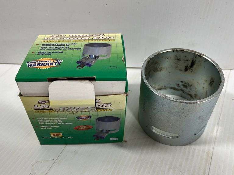 5th Wheel anti-theft locking cup with instructions in box - Albrecht ...