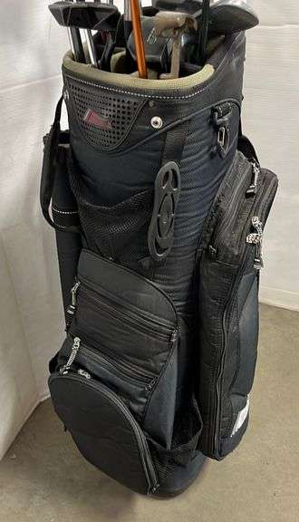 (20) Golf clubs and bag, includes True putters, Billy club, driving ...