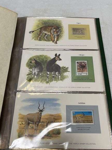 The WWF (World Wildlife Fund) Animals of the World Stamp Collection ...