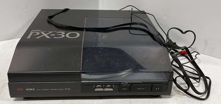 Aiwa PX-30 full automatic turntable system - Albrecht Auction Service