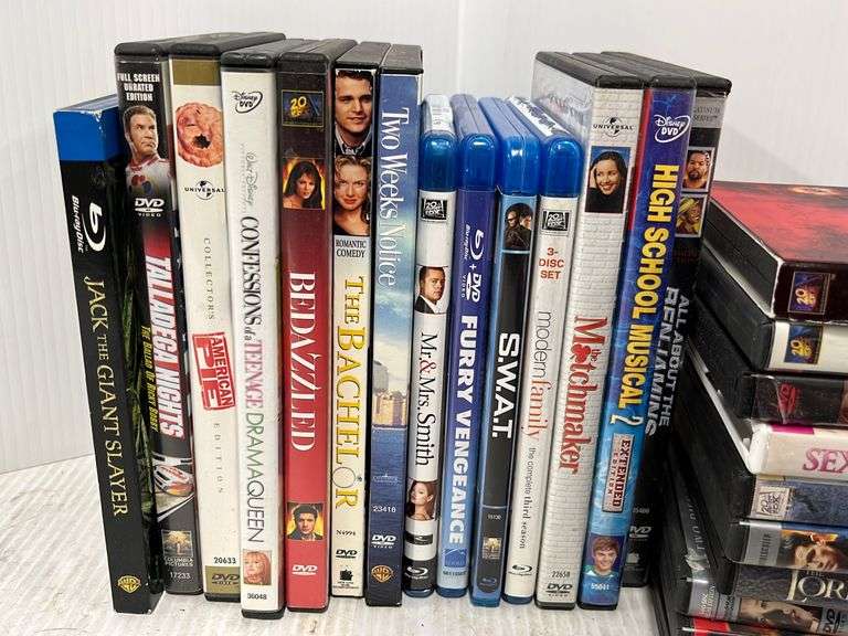 (28) DVDs and DVD sets, multiple genres, used, good - Albrecht Auction ...