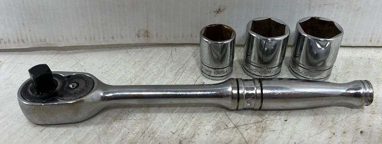 Snap On 3/8" ratchet, fresh rebuild from snap on, 5/8", 3/4", 13/16 ...