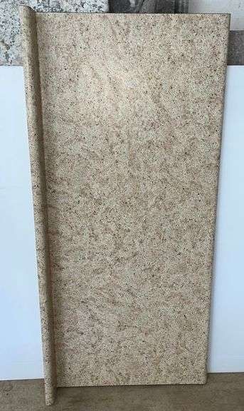 Countertop rolled edge formica with integral coved backsplash and ...