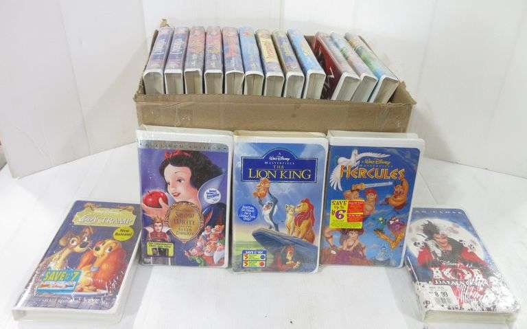 (32) Disney movies, include: Pinocchio Masterpiece Collection, Peter ...