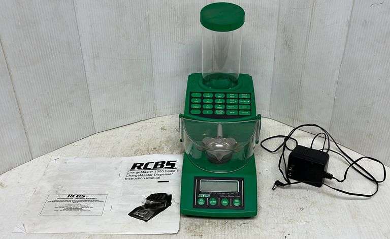 Chargemaster 1500 scale and dispenser with instruction manual for ...