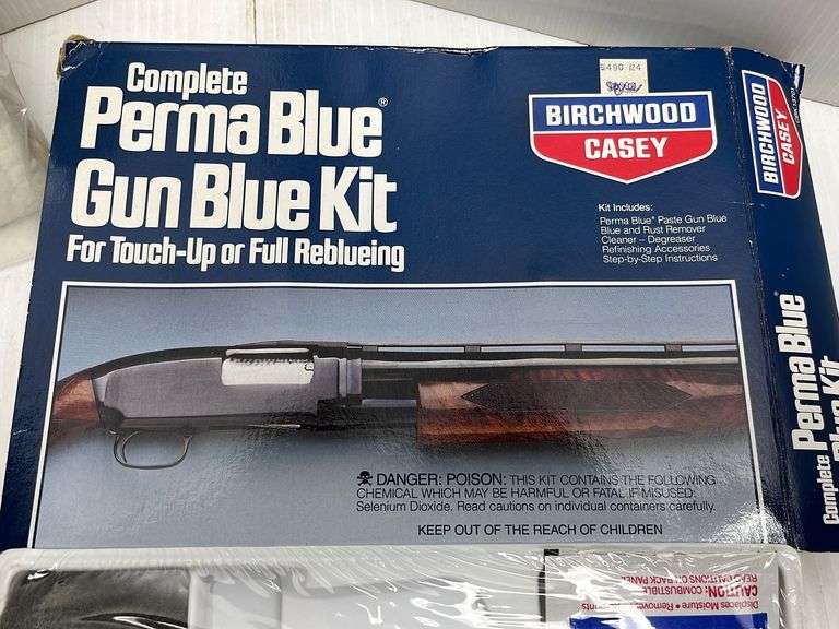 (2) Gun birchwood cases, includes: 1- Birchwood casey complete perma ...
