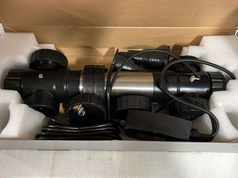 Jebao STU-36 stainless steel pond and aquarium clarifier, 36W, ideal ...