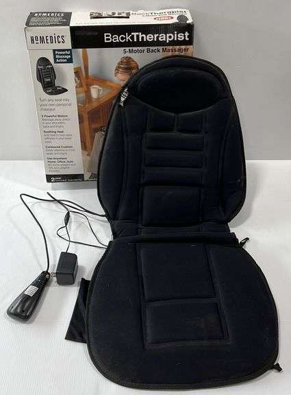 Homedics Back Therapist 5 Motor Back Massager Great Albrecht Auction 2836