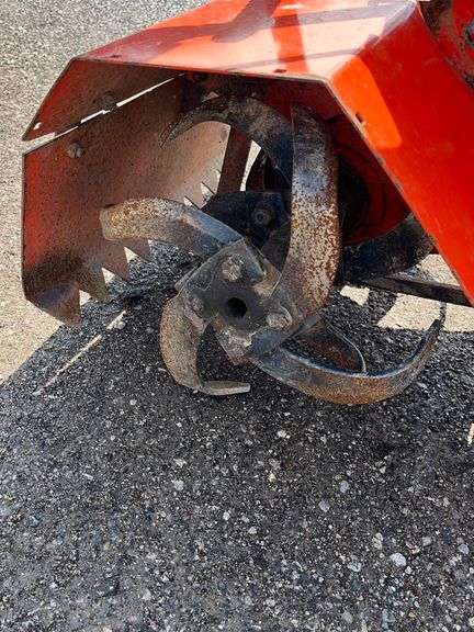 Simplicity self propelled rear tine rototiller, forward and back ...