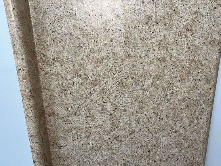 Countertop rolled edge formica with integral coved backsplash and ...