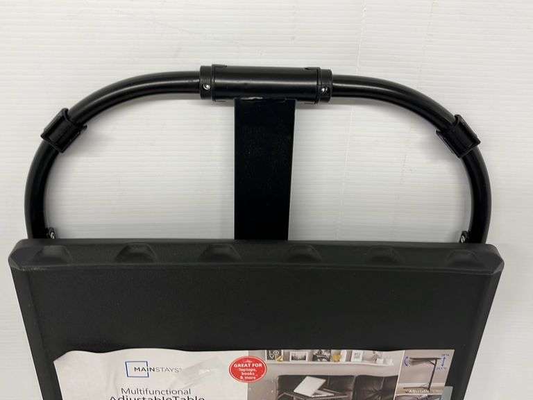 Mainstay multifunctional adjustable table, 17"W x 17"D x 28"H, new ...