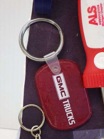 (13) Keychains, includes: Snap-On, GM Proving Ground, Hybrid ...