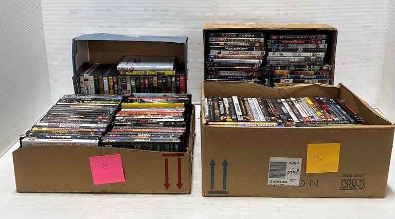 (145) Pre-owned DVDs - Albrecht Auction Service