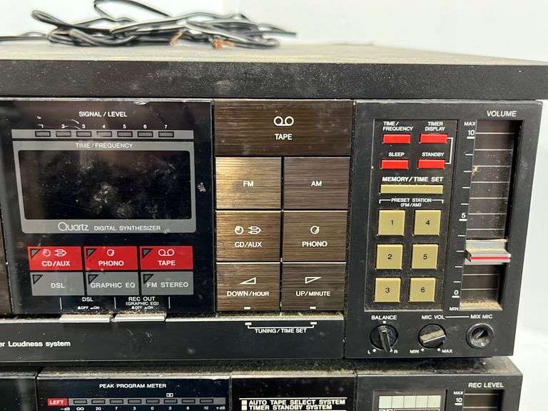 Aiwa stereo receiver RX-30, Aiwa FX-30, 14"W, needs cleaned - Albrecht ...