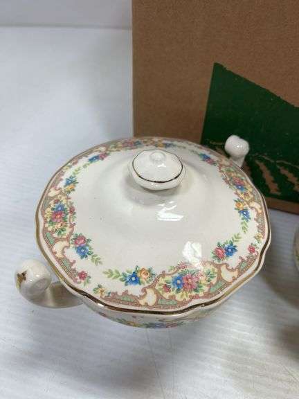 Vintage 1930s mildred mount clemens floral pattern ware, up to 12 3/4"W ...