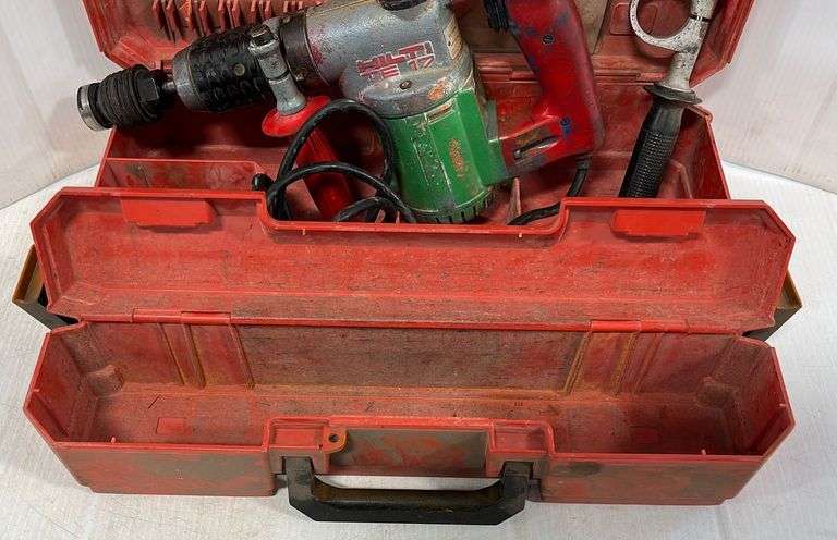 Hilti TE 17 hammer drill, tested and works, used - Albrecht Auction Service