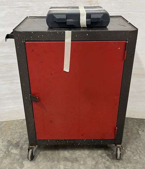 Workshop tool locker on wheels, SAE and metric, Craftsman evolv, 55 ...