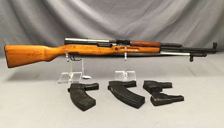 Chinese Norinco SKS, 7.62x39, with (4) Magazines, 20" barrel; There ...
