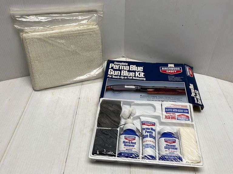 (2) Gun birchwood cases, includes: 1- Birchwood casey complete perma ...