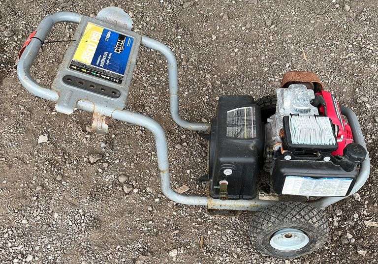 Honda power washer, motor runs on spray, air cleaner cover missing ...