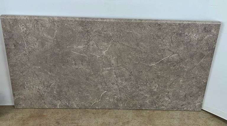 Countertop rolled edge formica with pebbled finish, sandstone in color ...