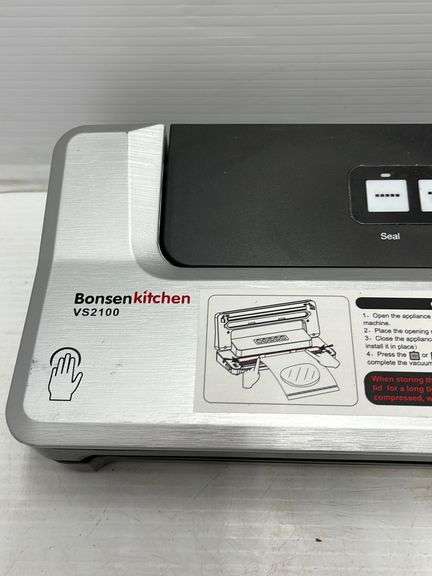 Seal-A-Meal machine, Bonsen Kitchen vacuum food sealer, 15"W, works ...