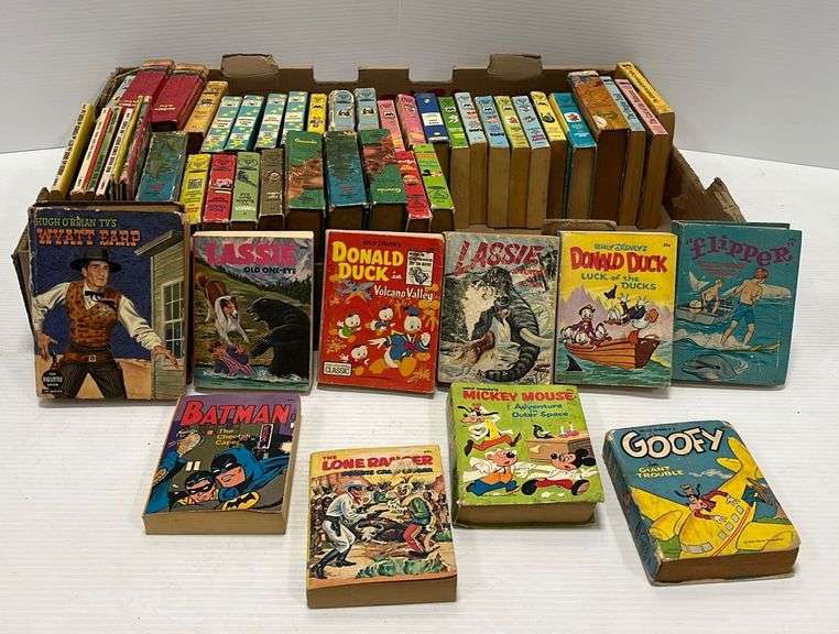 Large collection of big little books, from 1960's, have wear - Albrecht ...