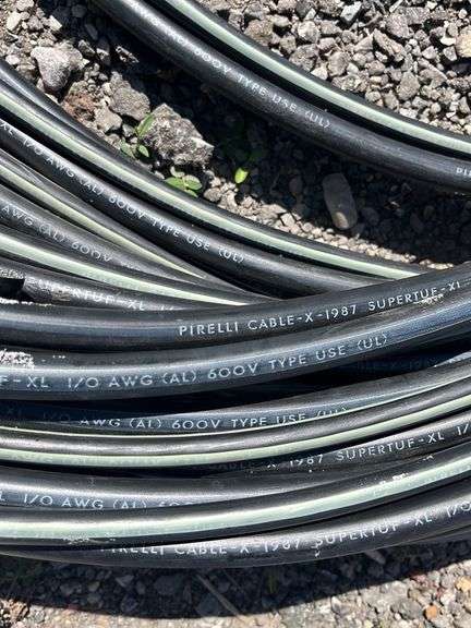 Pirelli Cable, 600V - Albrecht Auction Service