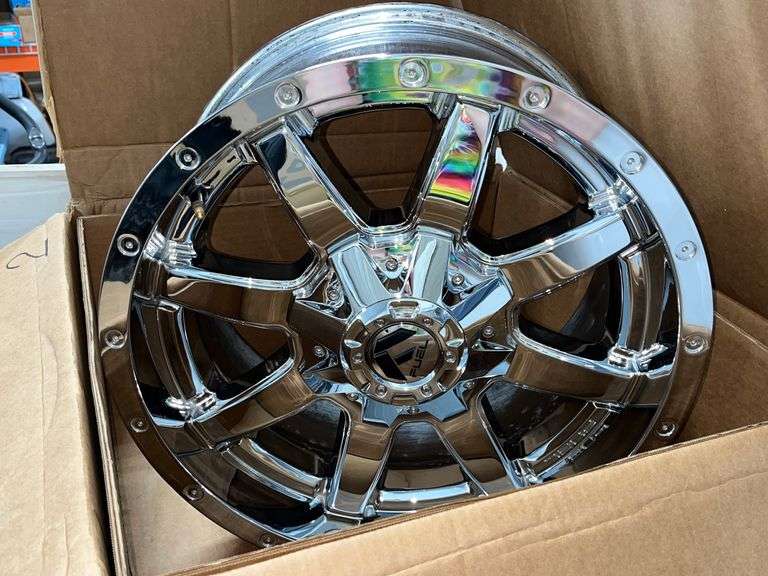 18" Fuel D536 Maverick wheels/rims, 9"W, offset and offroad, combo ...