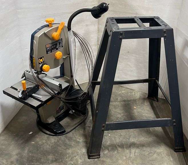 RYOBI band saw with stand, stand- 30"L, saw- 30"L - Albrecht Auction ...