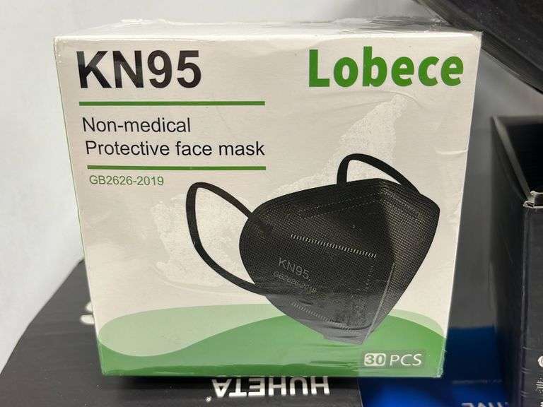 (5) Boxes of anti-dust protective masks, 210-total masks, new ...