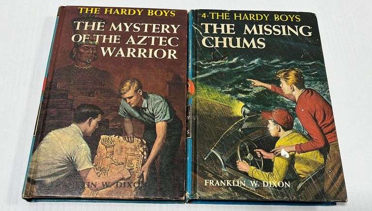 (6) The Hardy Boys series books, one book has spine issues - Albrecht ...