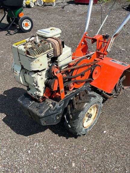 Simplicity self propelled rear tine rototiller, forward and back ...