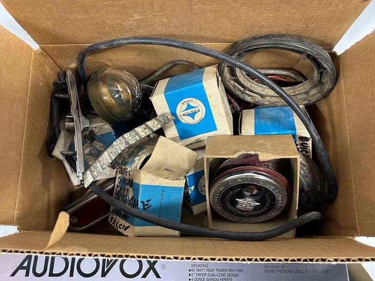 Rat Rod gauges for a 1940's Cadillac Century; Assorted 1970's car parts ...