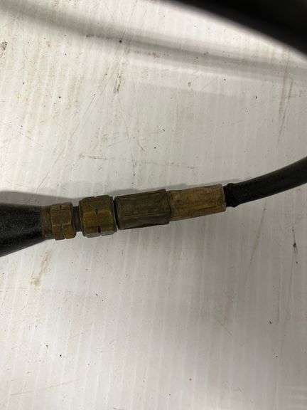 Handheld propane tank and torch, works well - Albrecht Auction Service