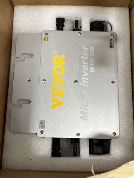 Vevor micro inverter, HVC-600; Vevor micro inverter, WVC-1200; DC Solar ...