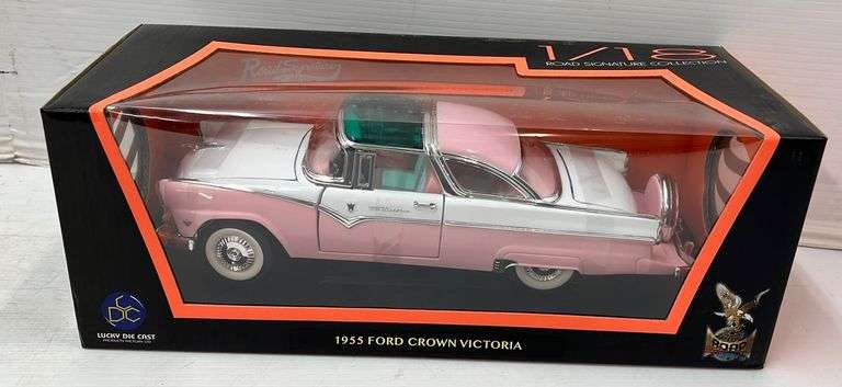 Lucy die-cast model, 1955 Ford Crown Victoria, 1/18 scale, NIB ...