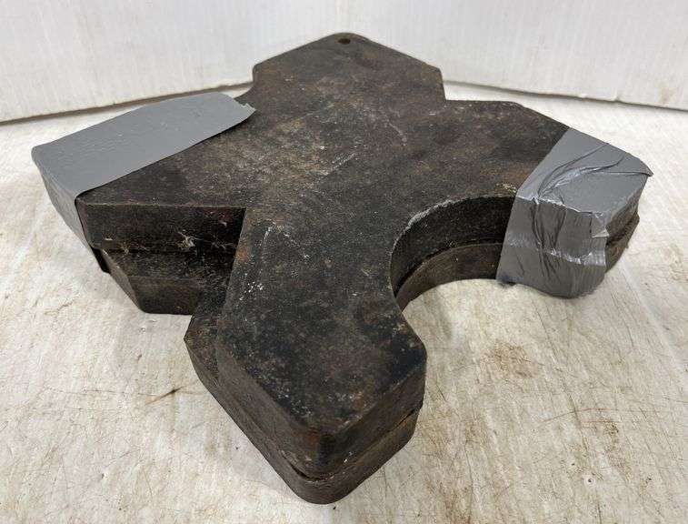 (2) Arbor Press Plates - Albrecht Auction Service