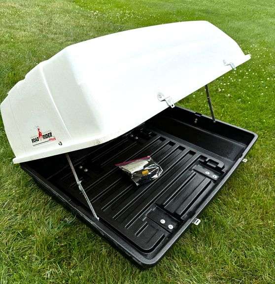 KarRite road rider top carrier, straps, lock and key, and manual ...