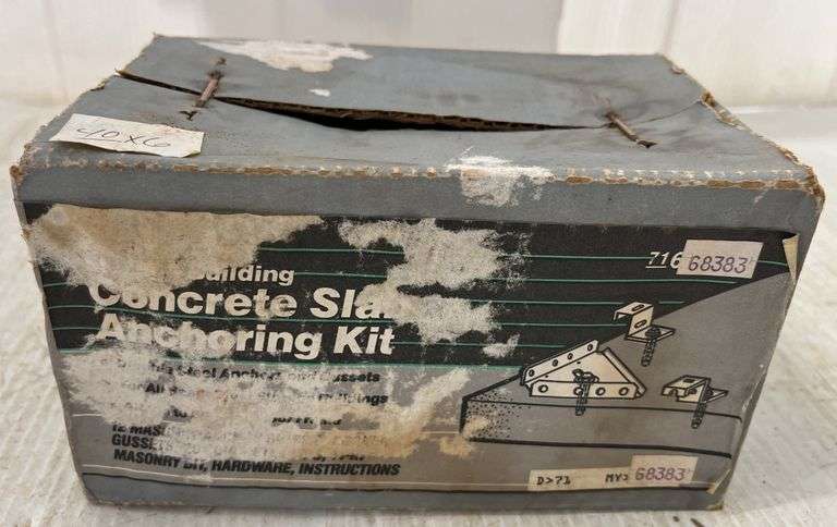 Concrete anchoring kit, NIB - Albrecht Auction Service