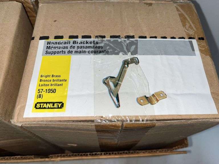 (300) Stanley handrail brackets, one per package, 4-boxes - Albrecht ...