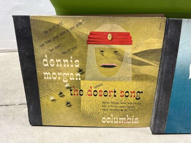 Antique 78 RPM records, include: Cole Porter set, Victor herbert ...