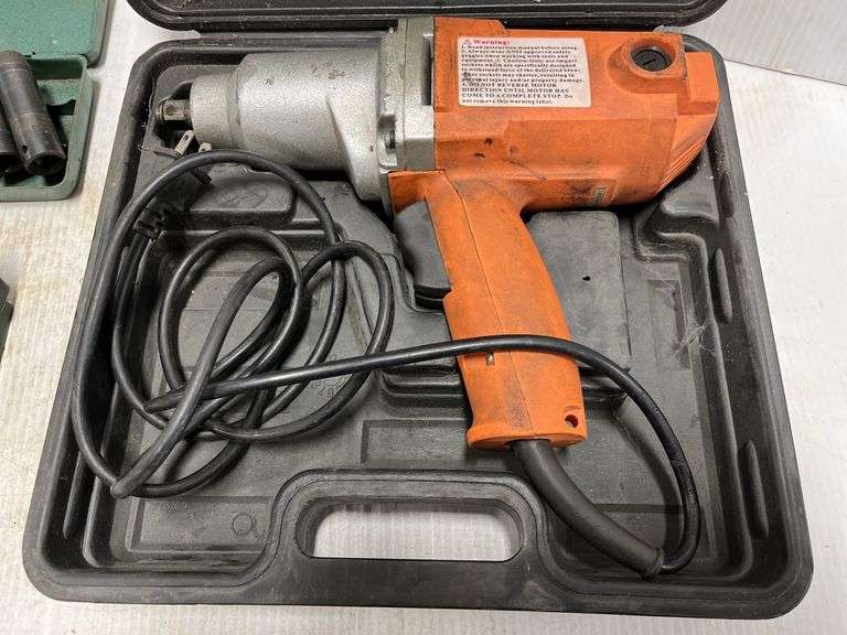 Chicago Electric 1/2" impact, Model No. 45252, comes with 3-sets of ...