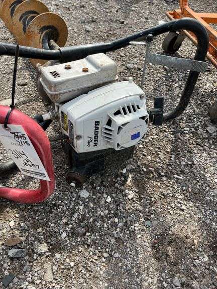 (2) Post hole augers, both have compression and spark, for parts or ...