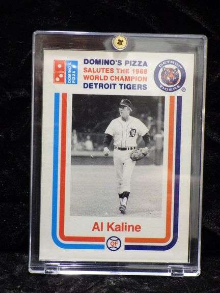(2) Rare Dominos Pizza Detroit Tigers Cards: Saluting the 1968 World ...