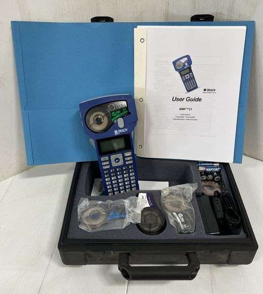 Brady label maker, Model No. BMP21, comes with manual - Albrecht ...